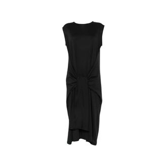 Toteme Knotted Sleeveless Midi Dress