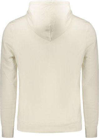 Calvin Klein Logo-Embroidered Hoodie - White