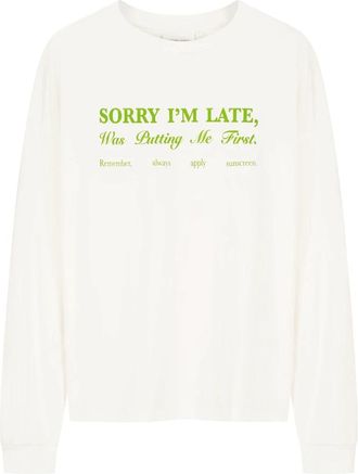 Fab By Fabienne Chapot Fabienne Chapot - T-shirt slogan Madeleine - Femme - Tops - Blanc - Taille: 36 FR