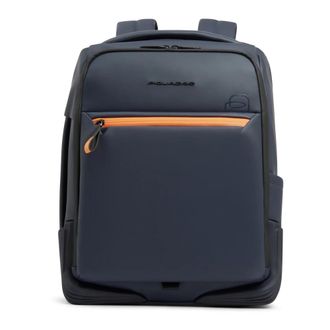 Piquadro Wasserabweisender Reise-Laptop-Rucksack 15-6 - - Bags - Herren - Blau - ONE SIZE