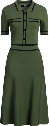 Karl Lagerfeld S SLV KNIT DRESS