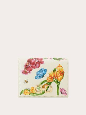 Ferragamo Damen Gancini Portemonnaie Mehrfarbig