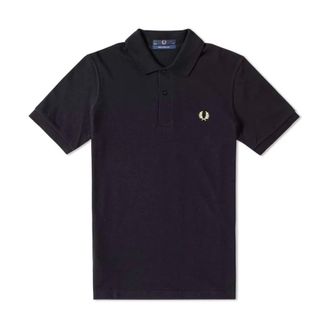 Fred Perry Homme, Tops, Noir, Taille: S Polo Chemises