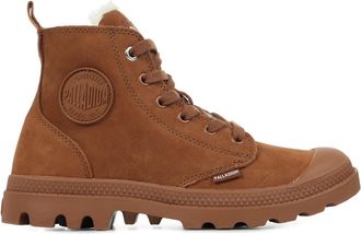 Palladium Damen Pampa Hi Zip Wool Outdoor boots, Braun, 35 EU