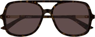 Chlo&eacute; unisex, Accessoires, Brun, Taille: 57 MM Occhiali da sole