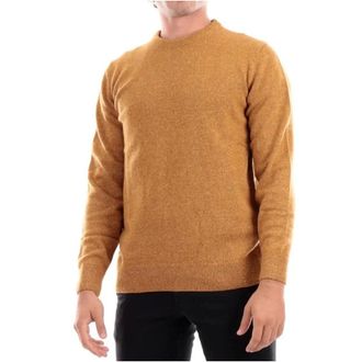 Barbour Homme, Pulls, Brun, Taille: 2XL Tisbury Crew Neck Jumper