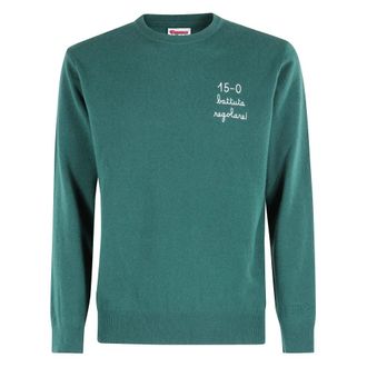 MC2 Saint Barth Heron Light Sweater - - Knitwear - Herren - Gr&uuml;n - L