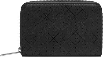 Calvin Klein Geldb&ouml;rse Calvin Klein Emblem Aop Perfor Sm Zip Around LV04F1152G Schwarz