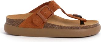 Scholl Femme, Chaussures, Brun, Taille: 40 EU Sandales en li&egrave;ge avec semelle compens&eacute;e