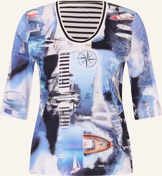 Marc Cain Shirt Mit 3/4-Arm blau