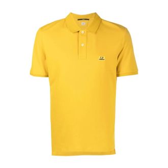 C.P. Company 239 Polo Piquet - - Tops - Herren - Gelb - M