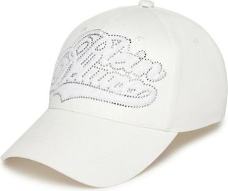 Philipp Plein unisex, Accessoires, Blanc, Taille: ONE Size Casquette de baseball de luxe