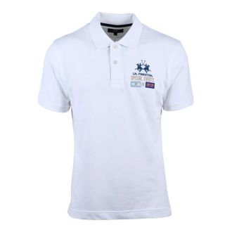 La Martina Homme, Tops, Blanc, Taille: 3XL Polo
