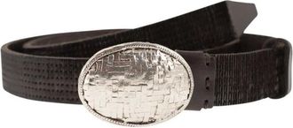 Brunello Cucinelli Ceinture avec boucle d&eacute;taill&eacute;e - unisex - Accessoires - Brun - Taille: 105 CM