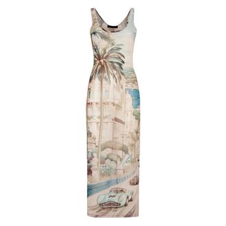 Philipp Plein Femme, Robes, Multicolore, Taille: 38 FR Long Dress