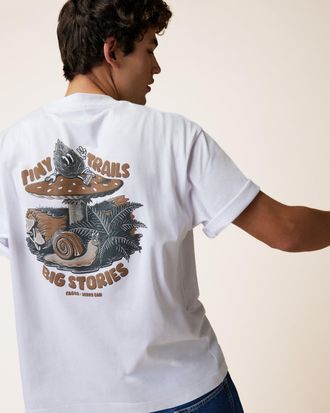 Faguo T-shirt oversize blanc