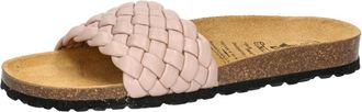 Lico Damen Bioline Plait Pantoletten, Rose, 37 EU