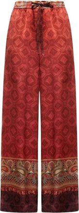 Pierre-Louis Mascia Femme, Pantalons, Rouge, Taille: 42 FR Mutka Palazzo Pantalons