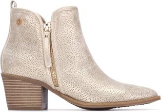 Xti Bottes de cowboy Femme Or - Chaussures confortables et polyvalentes - Mode d&eacute;contract&eacute;e - Mod&egrave;le 14526606 (Taille37)