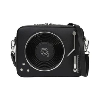 Karl Lagerfeld Ikon Novelty Turntable Bag - - Bags - Damen - Schwarzk - ONE SIZE