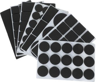 NUOBESTY 8blätter Möbelgleiter Für Stuhlbeine Aus rutschfeste Bodenschoner Selbstklebende Anti-rutsch-Polster Für Hartholzböden Stuhlfußgleiter Zum Schutz Von 