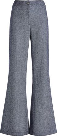 Genny Pantalon large - Femme - Pantalons - Bleu - Taille: 36 FR