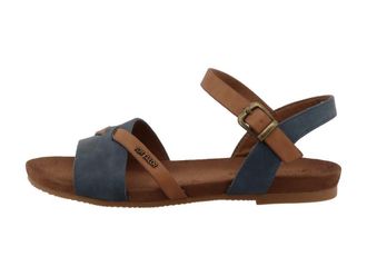 Tom Tailor Damen 5390220038 Sandale Navy 40 EU