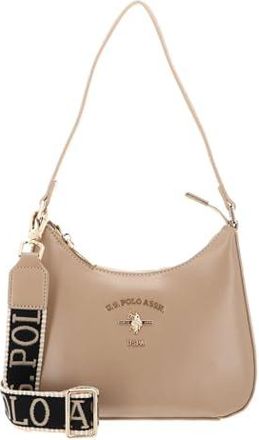 U.S.Polo Association Heat Hobo Bag Beige