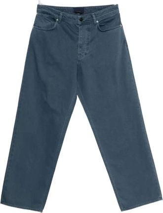 Stone Island Homme, Jeans, Bleu, Taille: W33 Wide Jeans