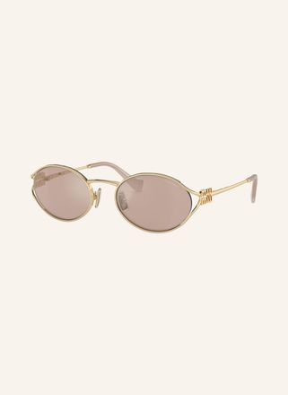 Miu Miu Sonnenbrille Mu 52ys gold