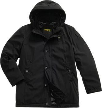 Blauer Homme, Vestes, Noir, Taille: XL Chester Parka