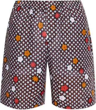 Maison Margiela Homme, Maillots de bain, Noir, Taille: XS Shorts de la Ligne Maillots de bain