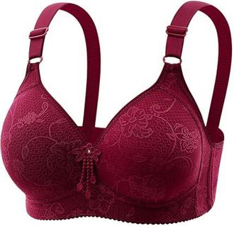 Generic Bustier & Soutien pour Femmes, Bretelles R&eacute;glables, Couverture Compl&egrave;te, Soutien-gorge Confortable sans Armatures, Soutien-gorge sans Armatures, Borde