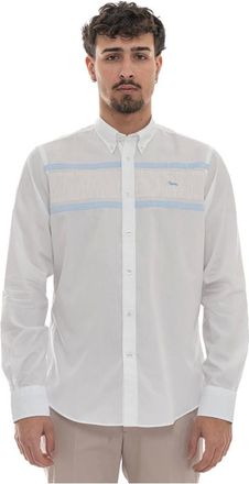 Harmont & Blaine Homme, Chemises, Blanc, Taille: 6XL Crq607 Chemise d&eacute;contract&eacute;e