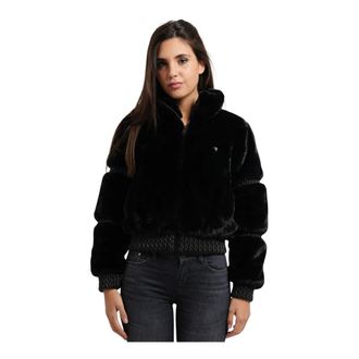 Guess Soft-touch Jacke - - Jackets - Damen - Schwarzk - S