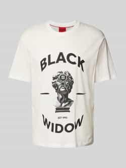 HUGO BOSS Oversized T-Shirt mit Rundhalsausschnitt Modell Dostalgi