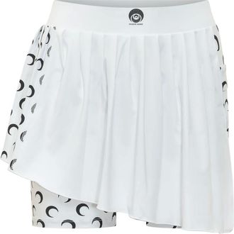 Marine Serre Femme, Shorts, Blanc, Taille: 42 FR Athleisure Mini Skirt