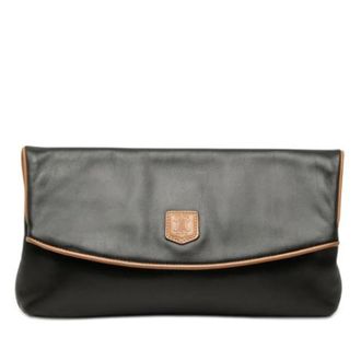 Celine Pre-owned Vintage Clutch - Femme - Pre-owned - Noir - Taille: ONE Size