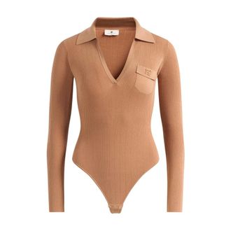 Elisabetta Franchi Femme, Tops, Beige, Taille: 40 FR Bk02B66E2 Body