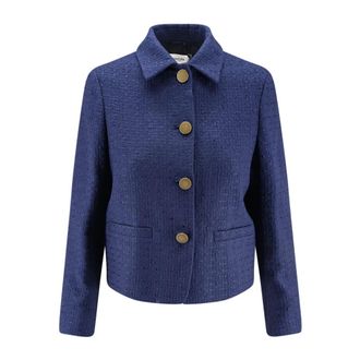 Saulina Milano Aria Jacke - - Jackets - Damen - Blau - XL