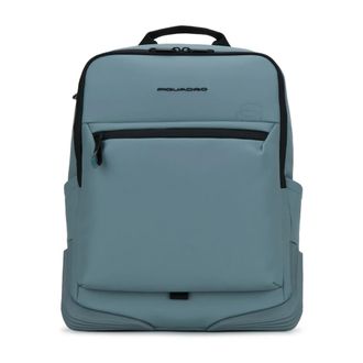 Piquadro Rucksack f&uuml;r Laptop und iPad mit - - Bags - Herren - Blau - ONE SIZE