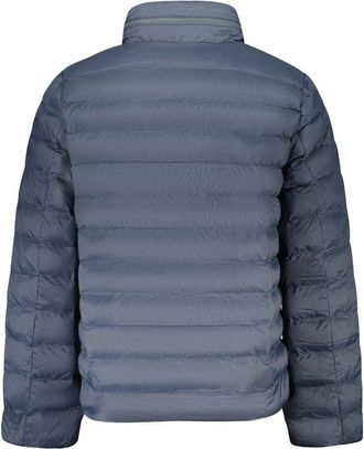 Calvin Klein Removable Hood Down Jacket - Blue
