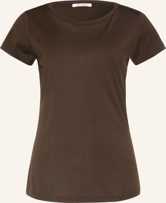 Stefan Brandt T-Shirt Aus Seide braun