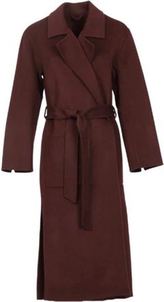 Oakwood Femme, Manteaux, Brun, Taille: 38 FR Belted Manteaux