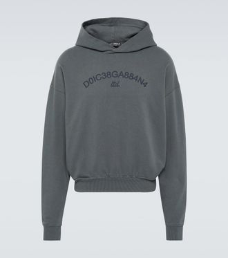 Dolce & Gabbana Hoodie aus Baumwoll-Jersey