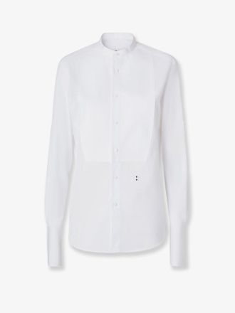 Fendi White popeline shirt - FENDI - gender_Woman