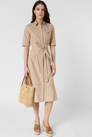 Gerard Darel Robe chemise en coton - RANA - Camel