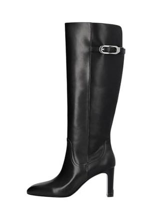 Liu Jo Femmes Bottes &agrave; Talons Cuir SF5019PX136, Noir, 40 EU