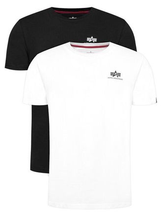 Alpha Industries Alpha Industries T-Shirt-Set 258500 Schwarz Regular Fit