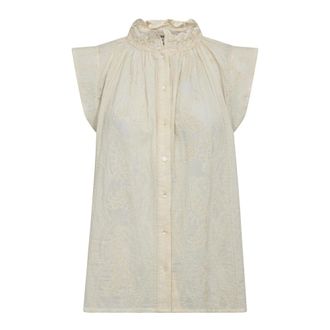 Mos Mosh MOS Mosh, Damen, Blusen & Hemden, Beige, SGr&ouml;&szlig;e